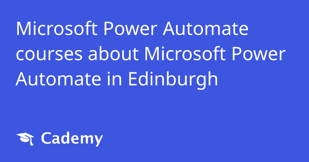 Microsoft Power Automate courses about Microsoft Power Automate in ...